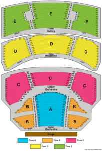 sarofim hall seating chart | Sarofim Hall